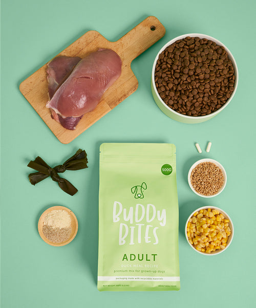 Buddy Bites 成犬鴨肉乾狗糧 – Buddy Bites HK